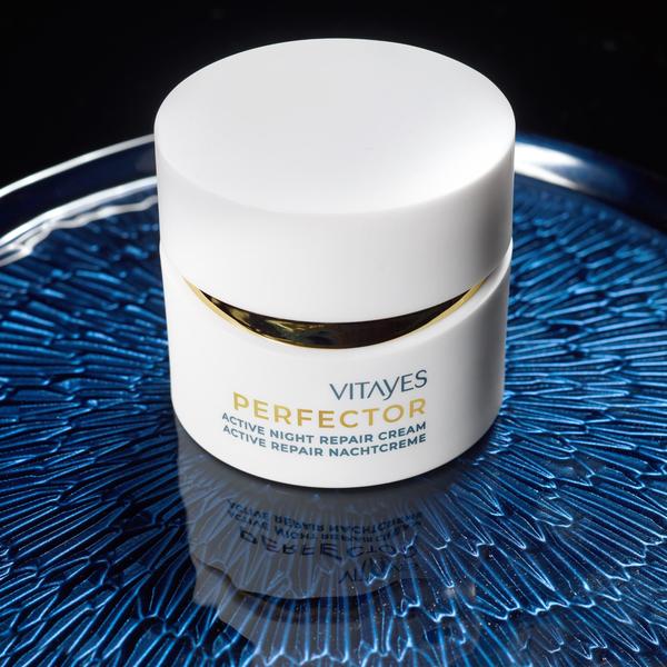 Perfector Anti-Aging Face Night Cream, Hydrasalinol Active Repair Comp ...